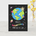 Groovy Mother in Law Mother's Day Card Trippy Art | Zazzle