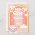 Groovy One Invitation, Groovy Birthday Invitation | Zazzle