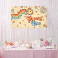 Groovy One Retro Rainbow 1st Birthday Party Banner | Zazzle