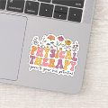 Groovy Physical Therapist - Cute Physical Therapy Sticker | Zazzle