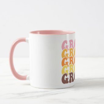 Groovy Retro Coffee Mug | Zazzle