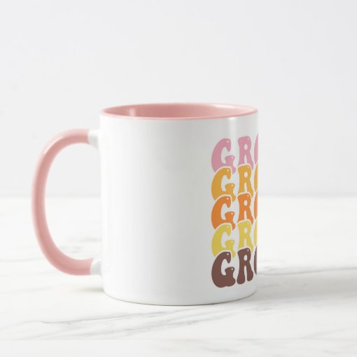 Groovy Retro Coffee Mug | Zazzle