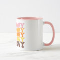 Groovy Retro Coffee Mug | Zazzle