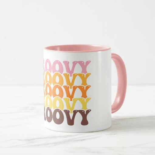 Groovy Retro Coffee Mug | Zazzle