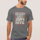 Groovy Since 1972 | Vintage Classic 70S Rock Born T-Shirt | Zazzle