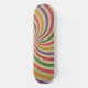 Groovy Spiral Sunbeam Ray Swirl Design Grungy Skateboard | Zazzle