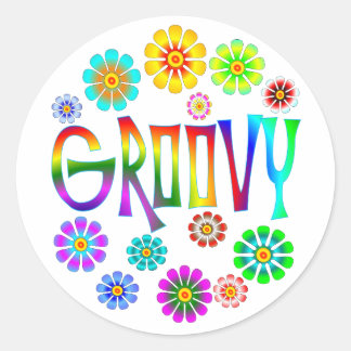 6,000+ Groovy Stickers and Groovy Sticker Designs | Zazzle