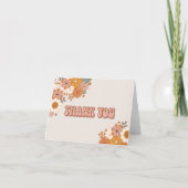 Groovy Thank You Card | Zazzle