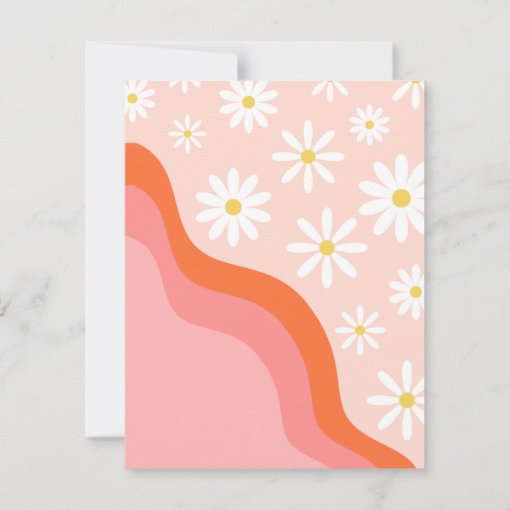 Groovy Thank You Card | Retro Thank You Card | Zazzle