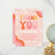 Groovy Thank You Card | Retro Thank You Card | Zazzle