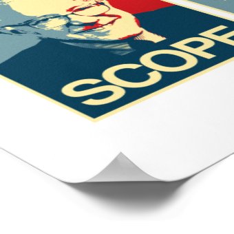 Grope Dope Hope Pope Nope Mope Scope Soap Biden Poster | Zazzle