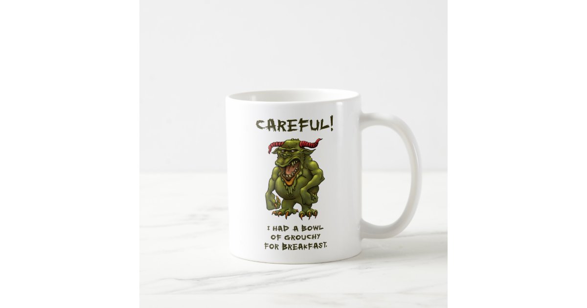 Grouchy Goblin Mug | Zazzle