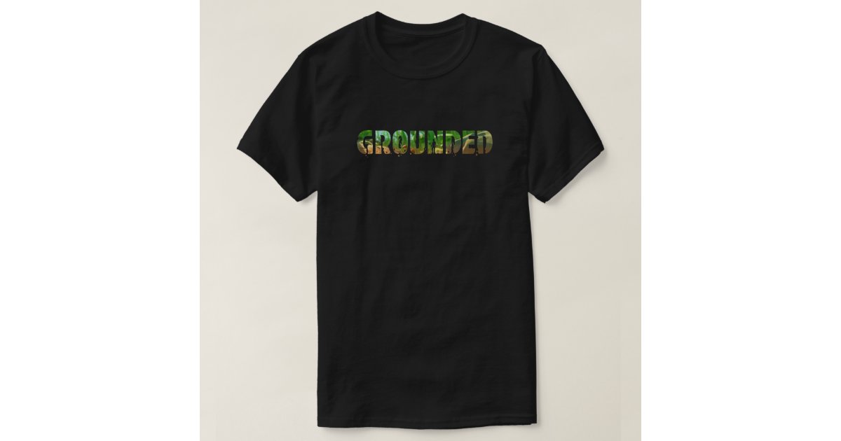 Grounded Logo Classic T-Shirt | Zazzle