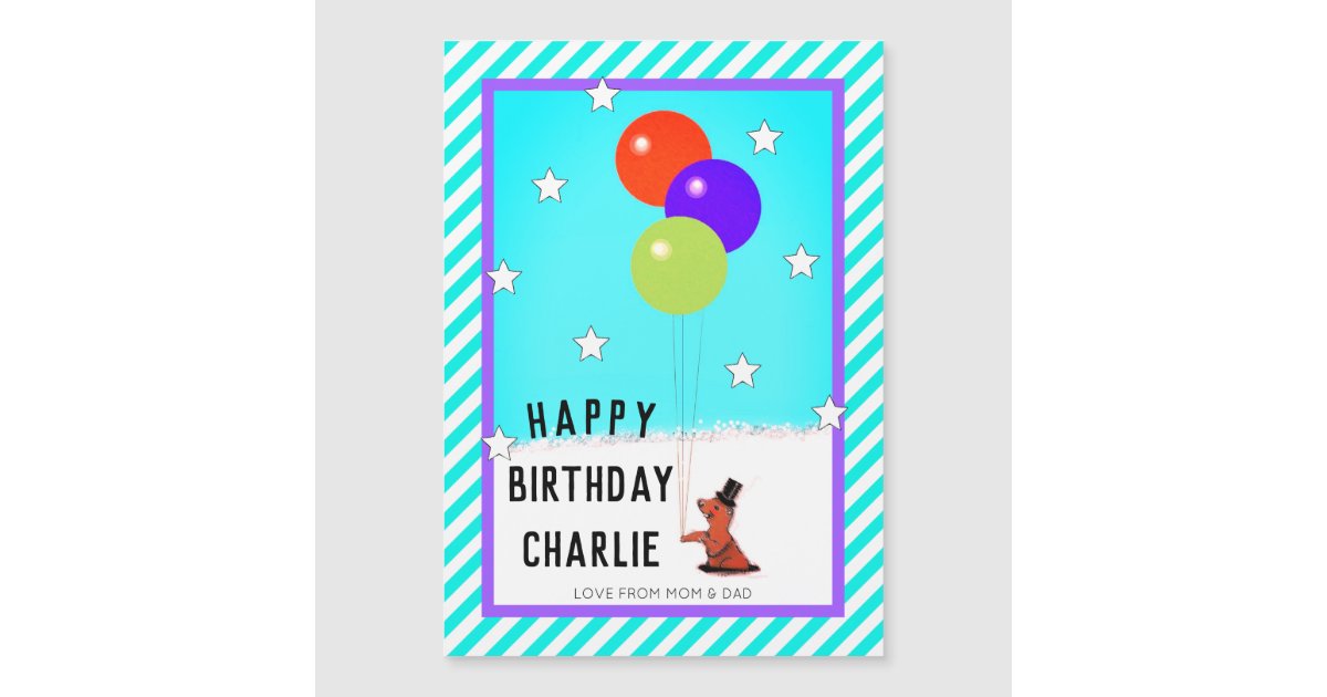 Groundhog Day Birthday Card | Zazzle