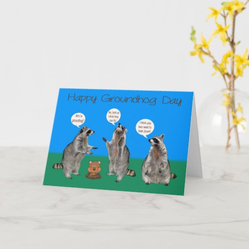 Groundhog Day Greeting Cards | Zazzle