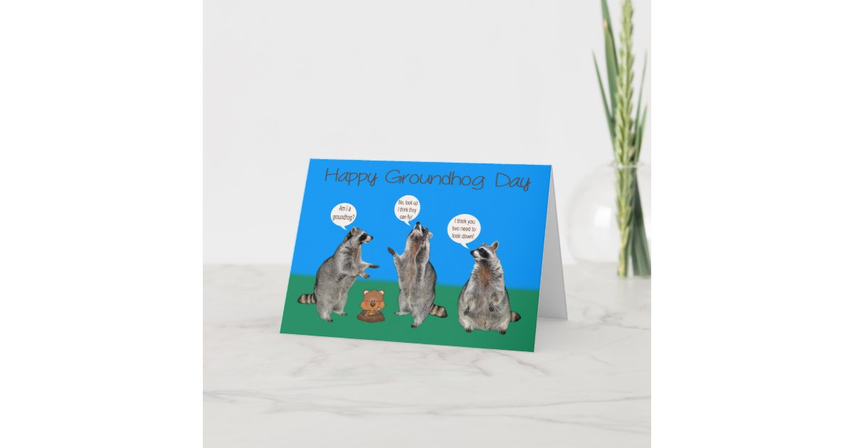 Groundhog Day Greeting Cards | Zazzle
