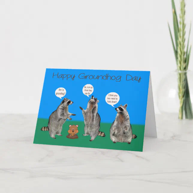Groundhog Day Greeting Cards | Zazzle