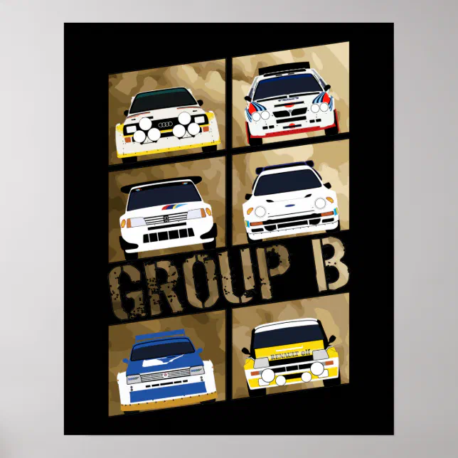 Group B Poster | Zazzle