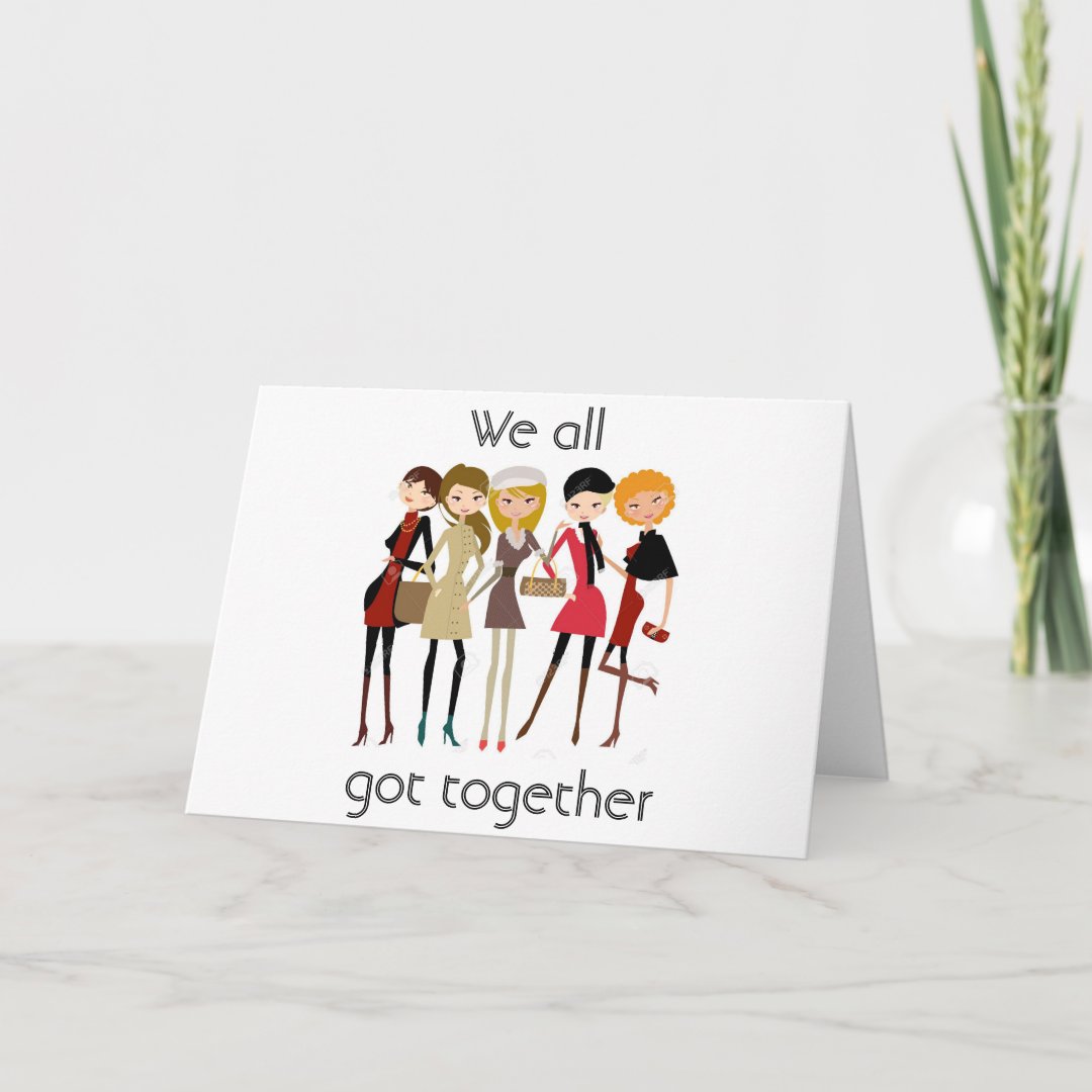 *GROUP* GETS TOGETHER TO SAY "GET WELL SOON" CARD | Zazzle