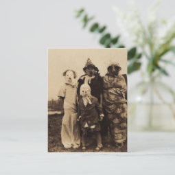 Group of Creepy Postcard | Zazzle