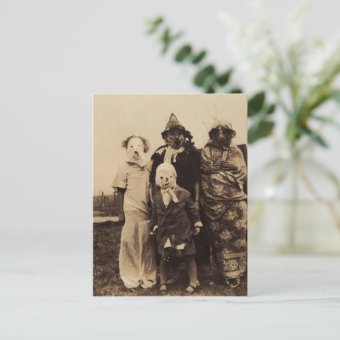 Group of Creepy Postcard | Zazzle