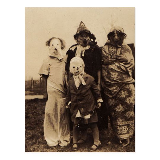 Group of Creepy Postcard | Zazzle.com
