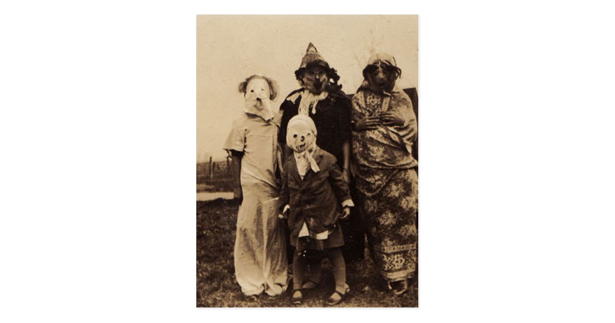 Group of Creepy Postcard | Zazzle.com