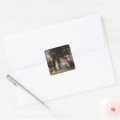 Group Portrait of the Colmore Family Square Sticker | Zazzle