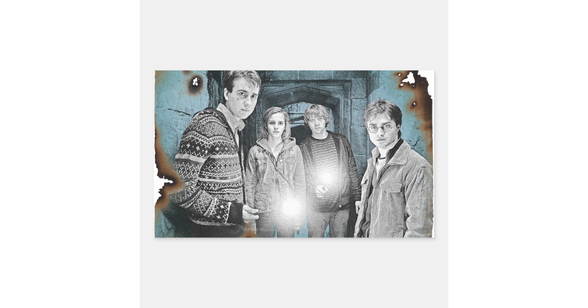 Group Shot 1 Rectangular Sticker | Zazzle