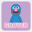 Grover Face Art Classic Round Sticker | Zazzle.com