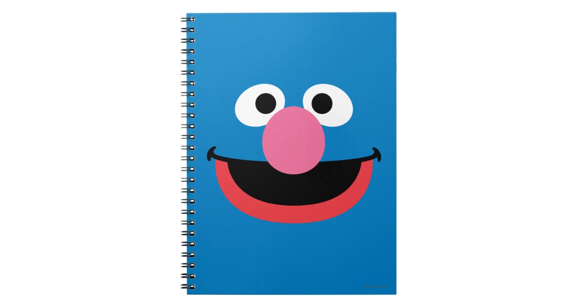Grover Face Art Notebook | Zazzle