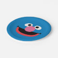 Grover Face Art Paper Plates | Zazzle