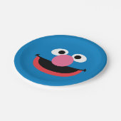 Grover Face Art Paper Plates | Zazzle