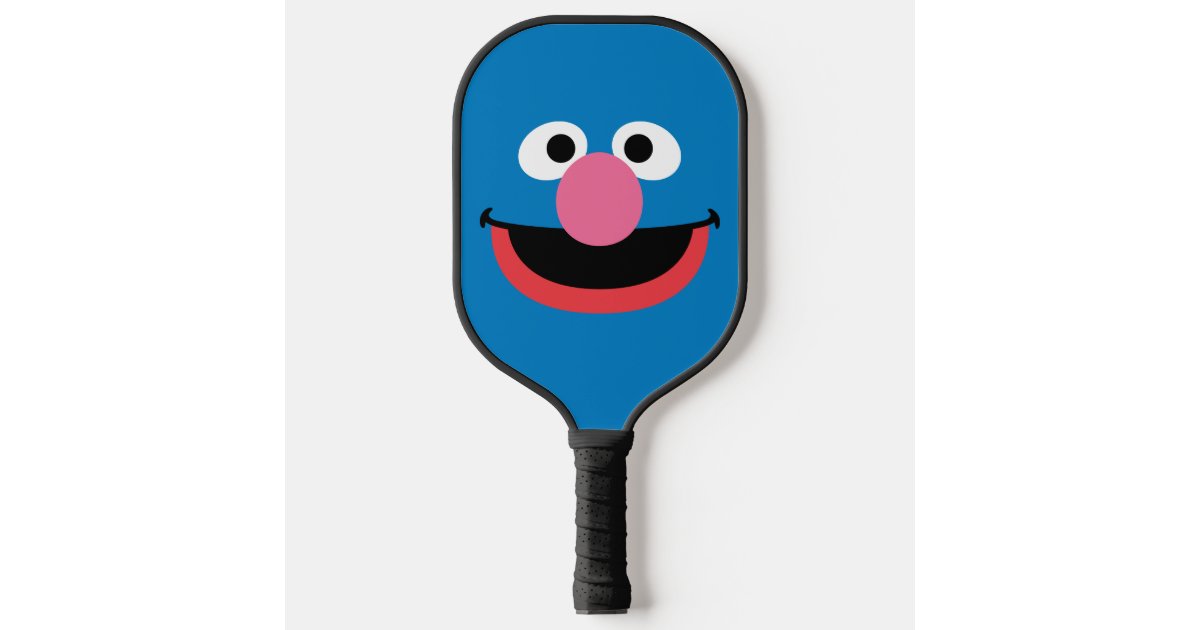 Grover Face Art Pickleball Paddle | Zazzle