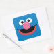 Grover Face Art Square Sticker | Zazzle