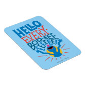 Grover Hello Magnet | Zazzle