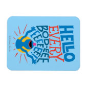 Grover Hello Magnet | Zazzle