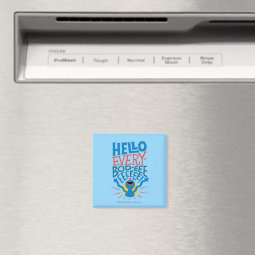 Grover Hello Magnet | Zazzle