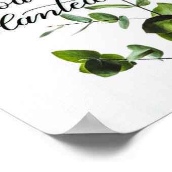 "Grow Where You're Planted" Inspirational Quote Poster | Zazzle