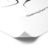 Growing Apart Poster | Zazzle