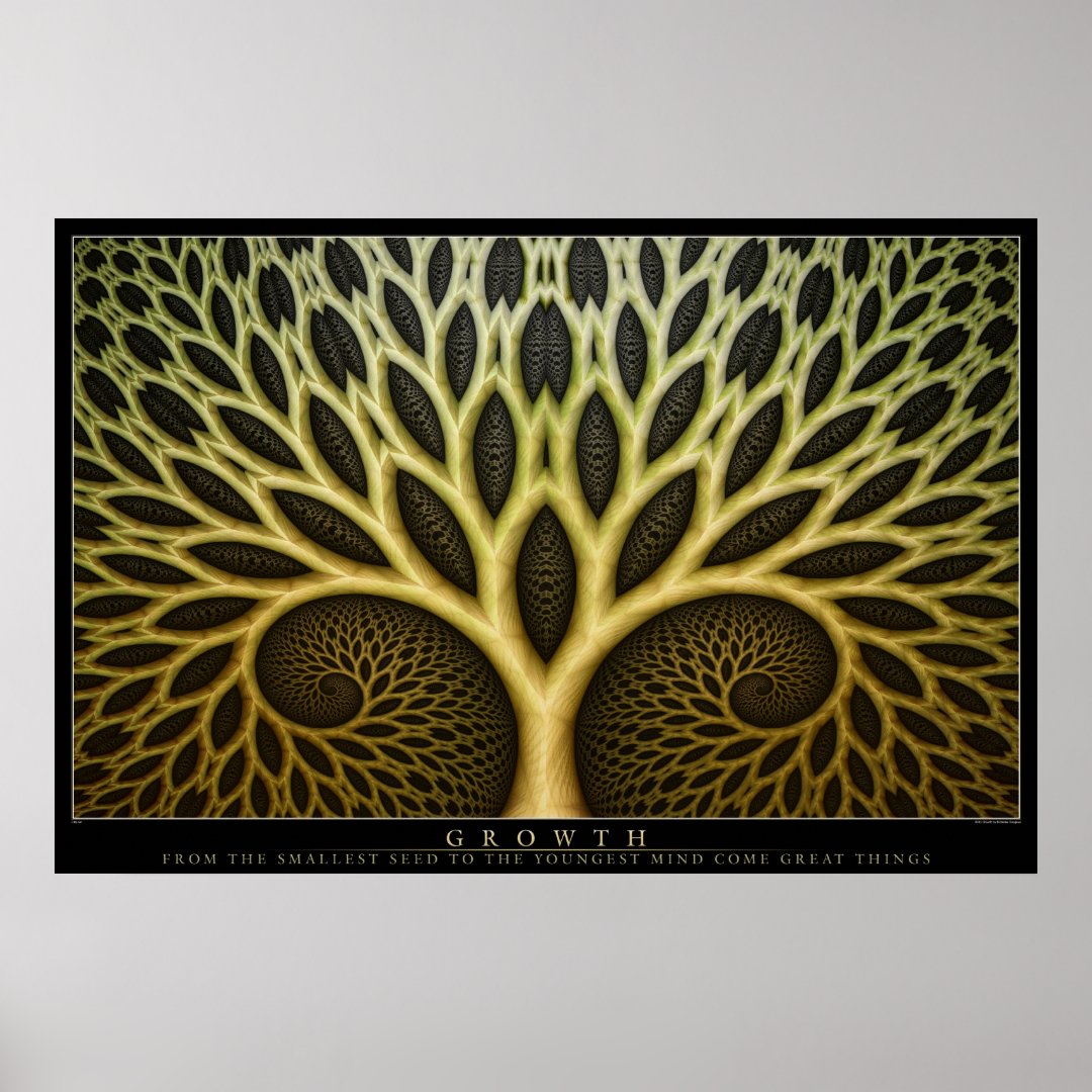 Growth Poster | Zazzle