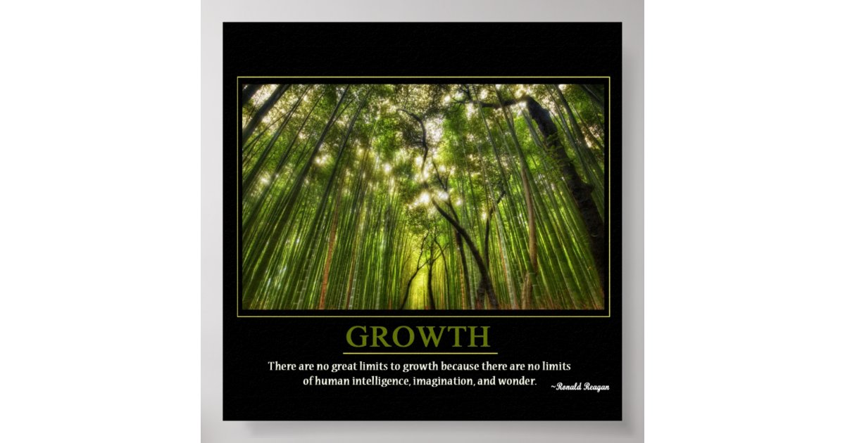 Growth Poster | Zazzle
