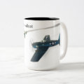 Grumman F6F-3 Hellcat Two-Tone Coffee Mug | Zazzle