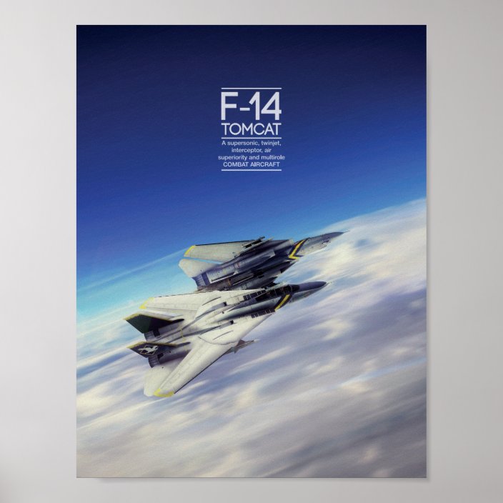 Grumman F-14 Tomcat poster | Zazzle