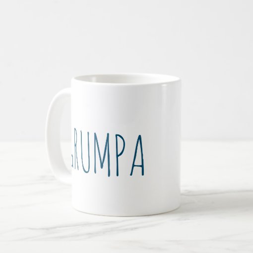 Grumpa Funny Novelty for Grumpy Grandpa Graphic Coffee Mug | Zazzle