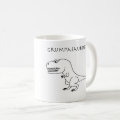 Grumpasaurus Rex Sketch Mug | Zazzle