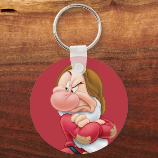 Grumpy 3 keychain | Zazzle