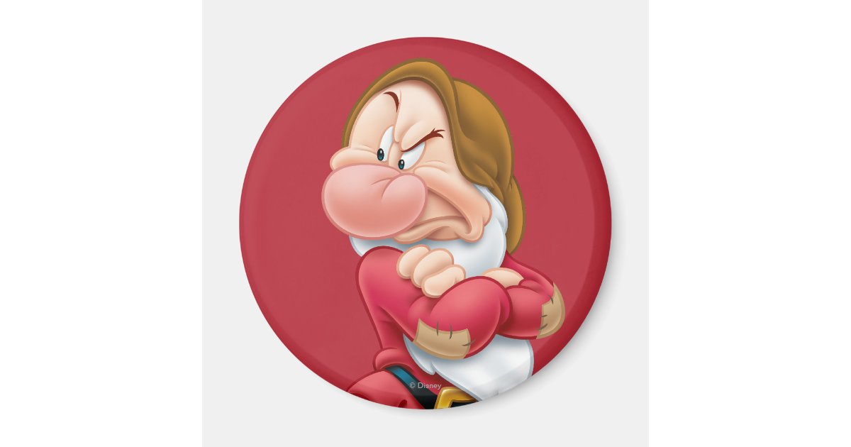Grumpy 3 magnet | Zazzle
