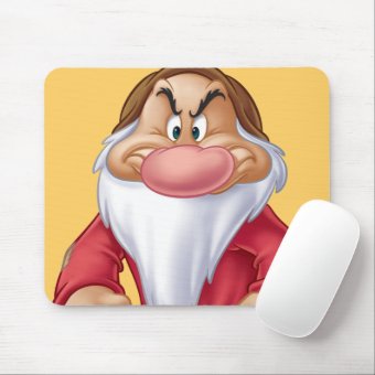 Grumpy 5 mouse pad | Zazzle