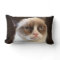Grumpy Cat Brown Pillow | Zazzle